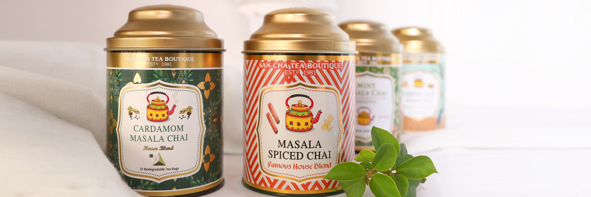 Masala Chai – Authentic Indian Spiced Tea with Fresh Aromatic Spices ...