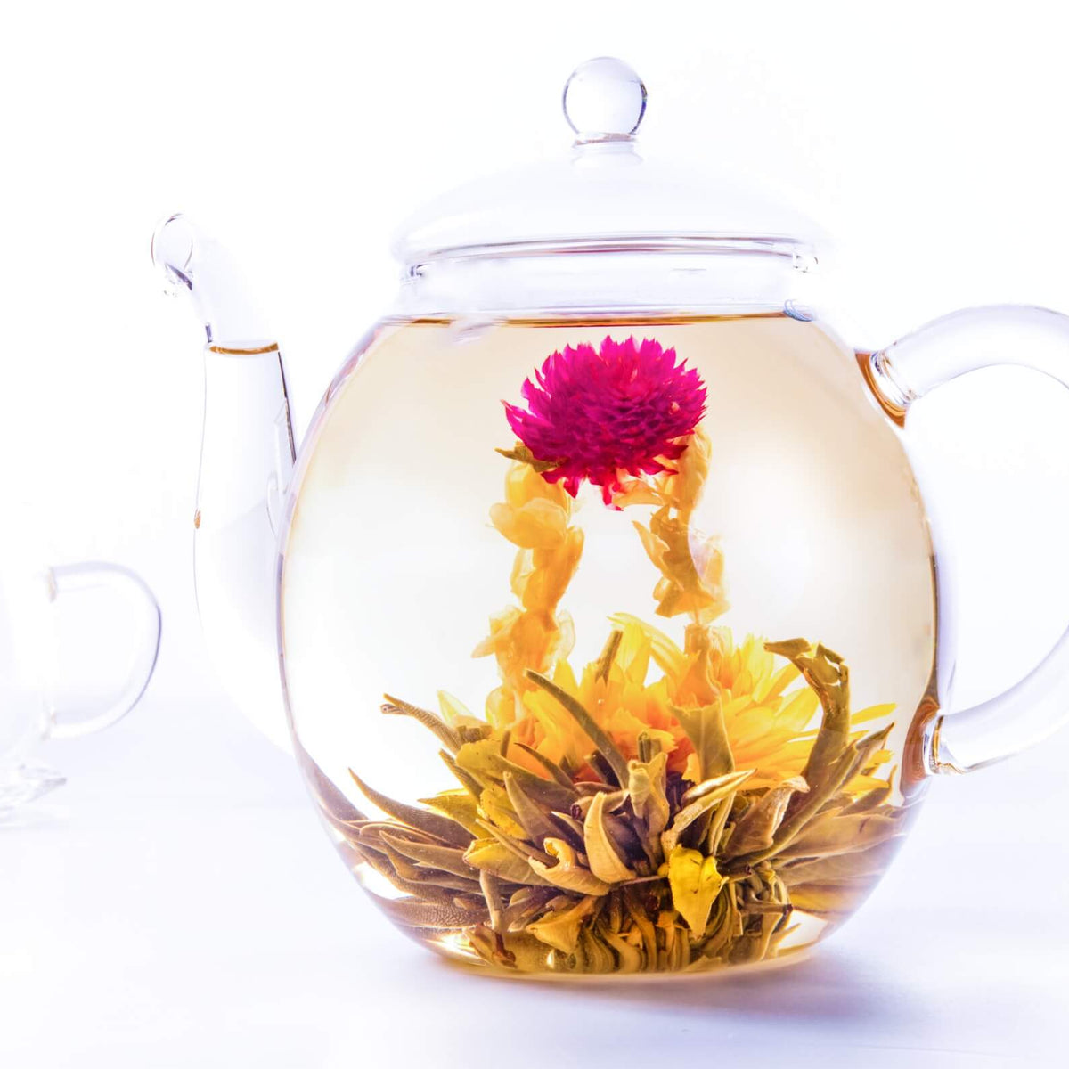 Blooming Teas – Hand-Tied Floral Tea Art | Sancha – Sancha Tea Online ...
