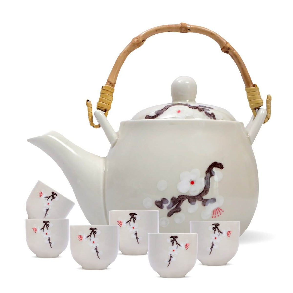 Aralia Sakura Peony Tea Set| Full Tea Set| Japanese Tea Set| Teawares ...