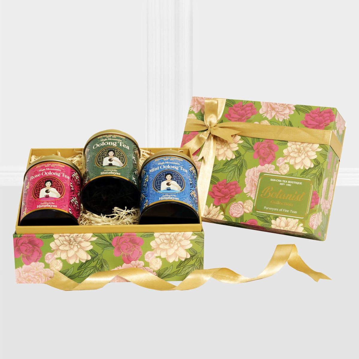 Botanist Gift Box with Oolong Teas – Himalayan Collection – Sancha Tea ...