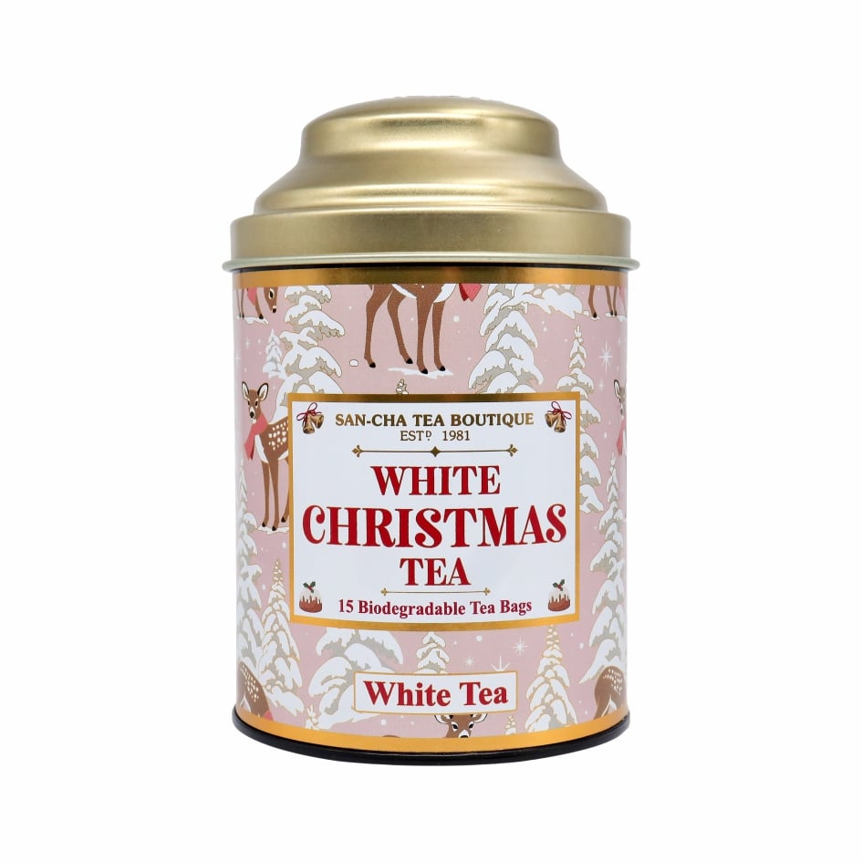White Christmas Tea, Silver Needle White Tea with Festive Spices ...