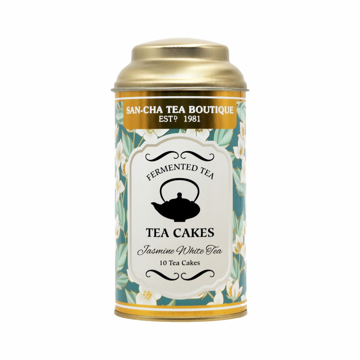Jasmine White Tea Cakes | Yunnan Compressed White Tea – Sancha Tea ...