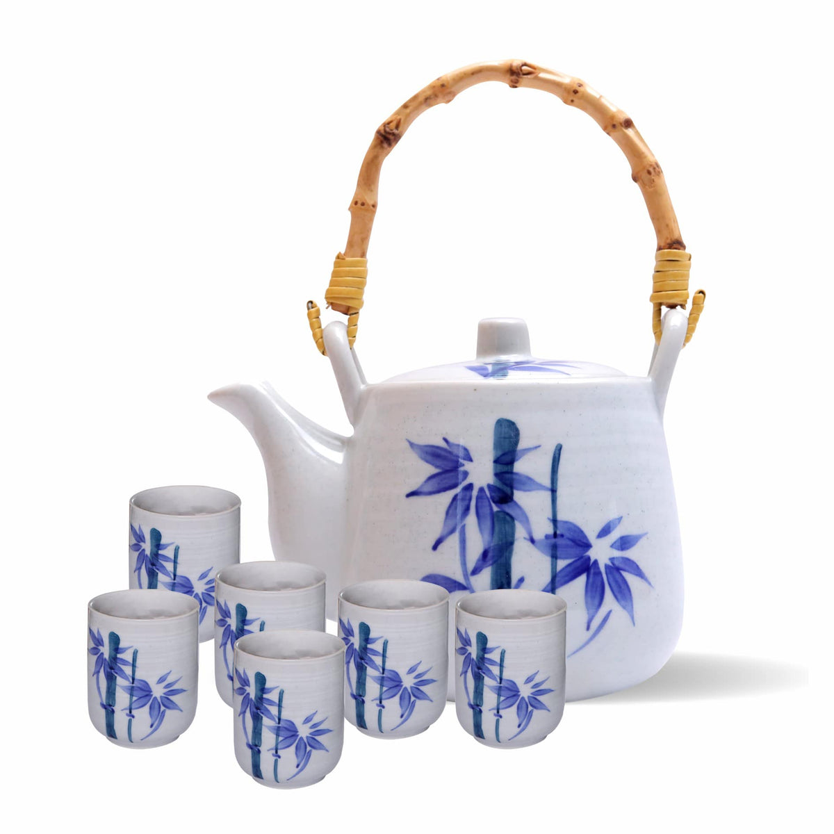 Kimoi Tea Set – Japanese Pattern Teapot with 6 Cups | Sancha – Sancha ...