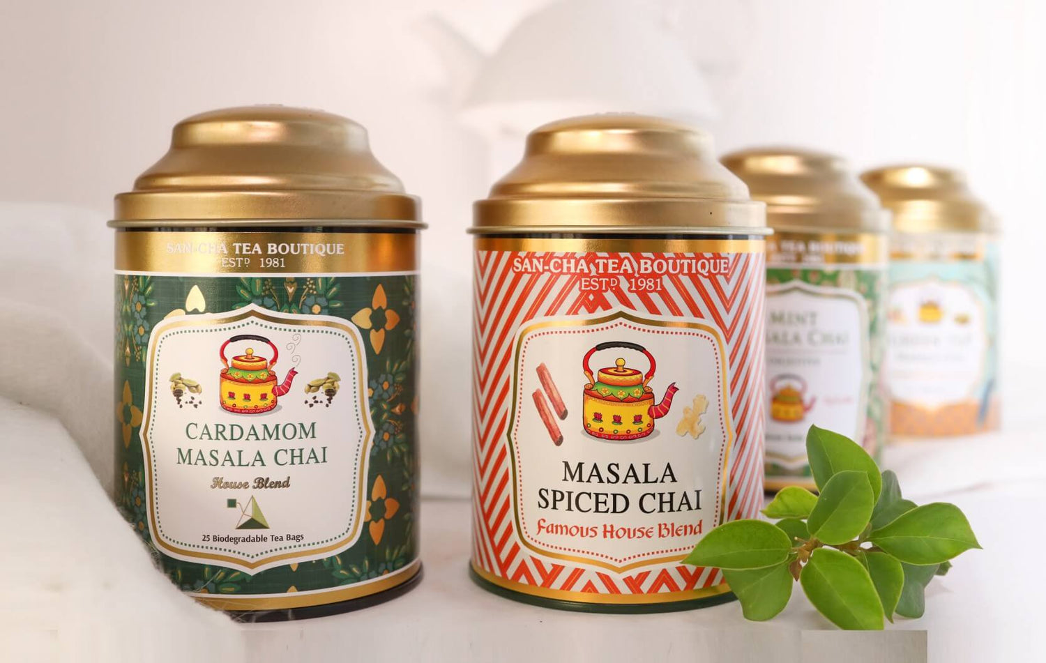 Luxury Tea Gift Boxes – Premium Indian Teas for Every Occasion | Sancha ...