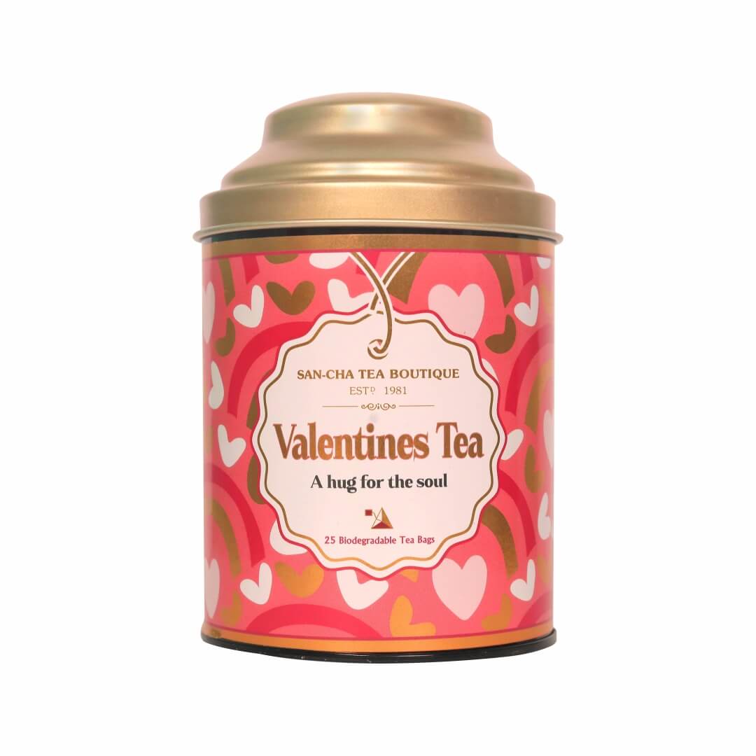 Valentine’s Tea – Romantic Herbal Blend with Chamomile, Lavender & Rose ...