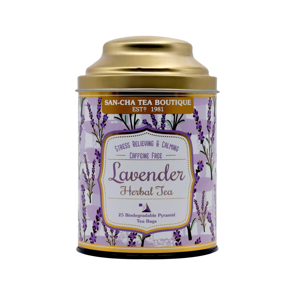 Lavender Herbal Tea|Sleep Tea|Calming Tea| Lavender Tea Bags – Sancha ...