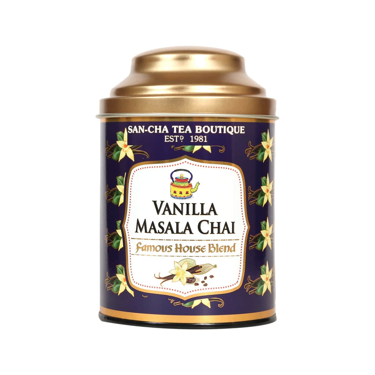 Vanilla Masala Chai – Premium Indian Chai with Wayanad Vanilla & Fresh ...